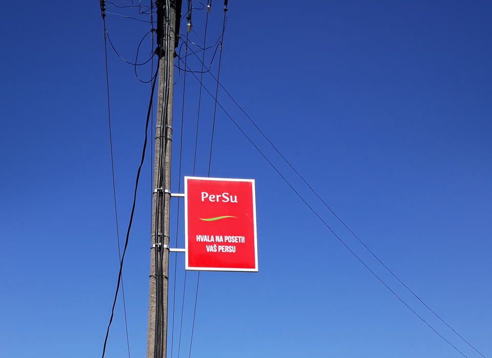 Reklame na banderama - Bodax